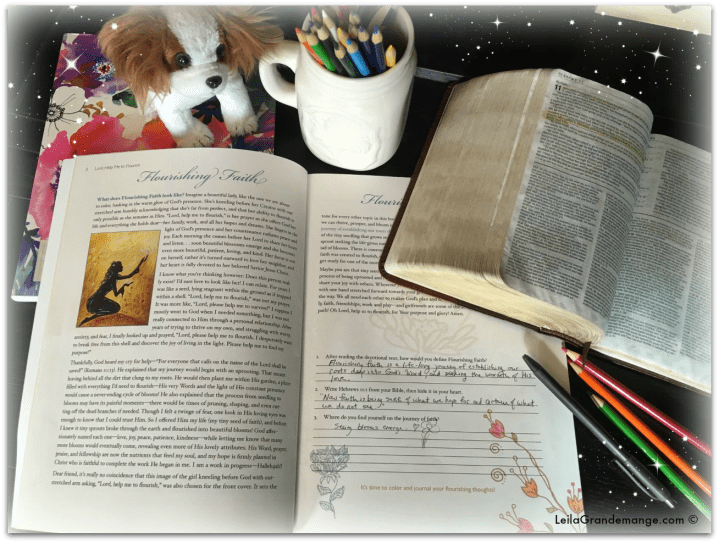 Quiet Time Turned Colorful! [Christian Coloring Book & Devotional in One!]