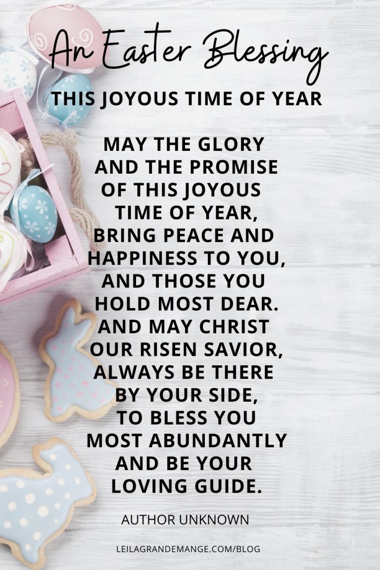 An Easter Blessing to Share with Friends