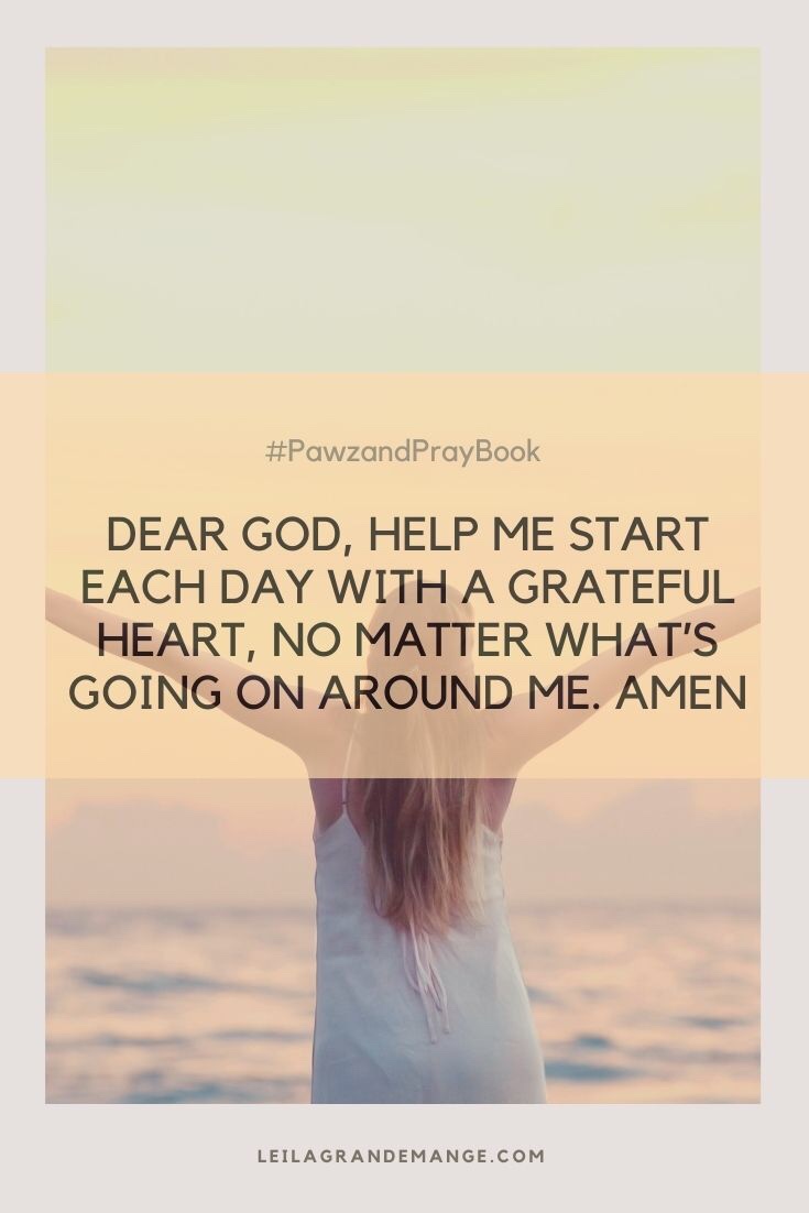 Start Your Day with Gratitude [Beautiful Image and Prayer]